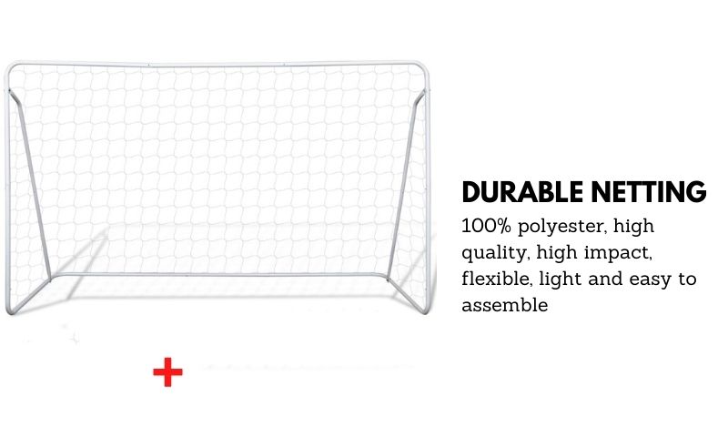 2x Soccer Football Goal Net Training Kids Outdoor Sports Goals Post ...