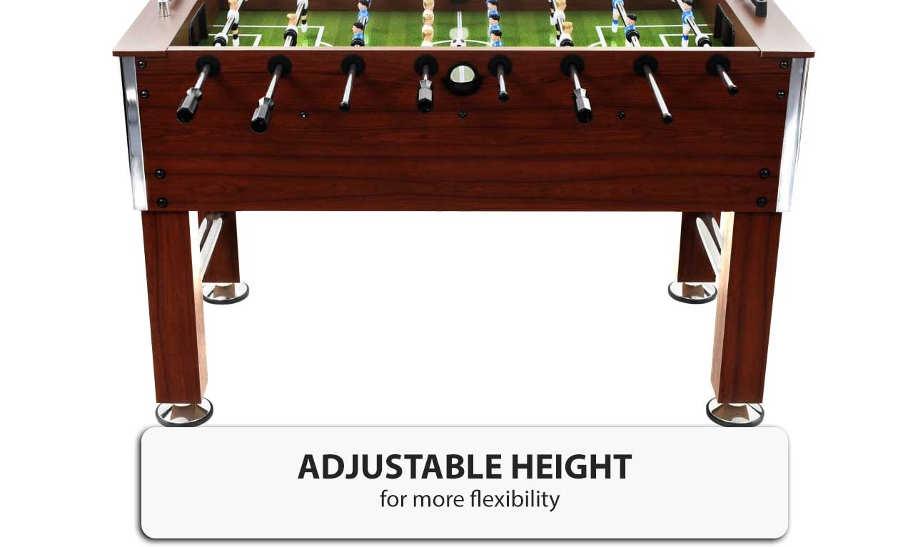 Football Table Steel Foosball Soccer Indoor Game Home Party Gift Full ...
